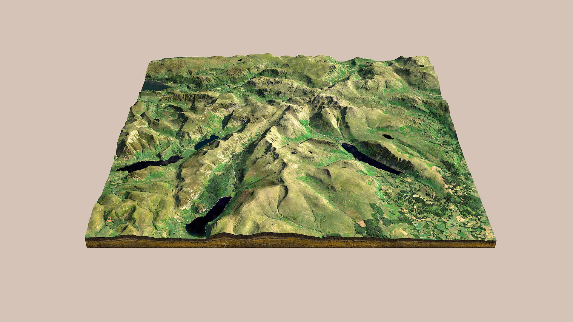 3D model British Mountains - TurboSquid 2159283