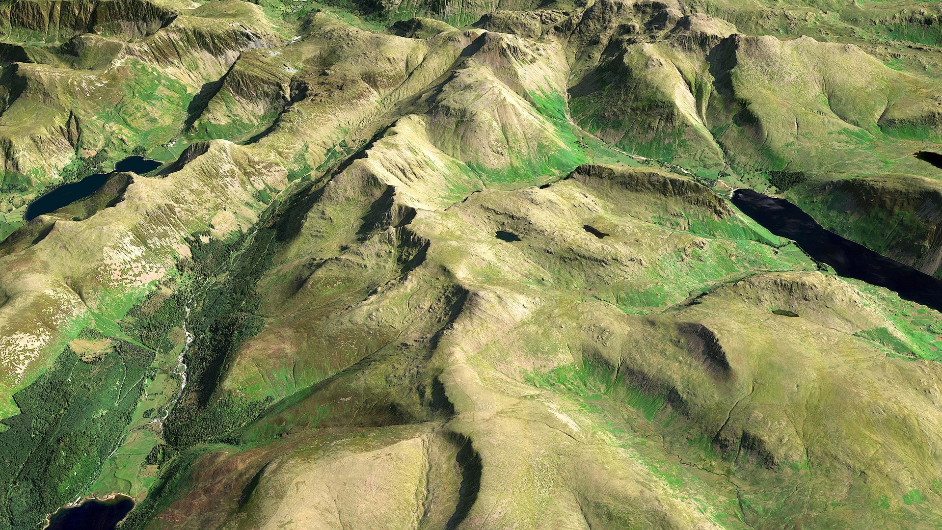 3D Model British Mountains - TurboSquid 2159283