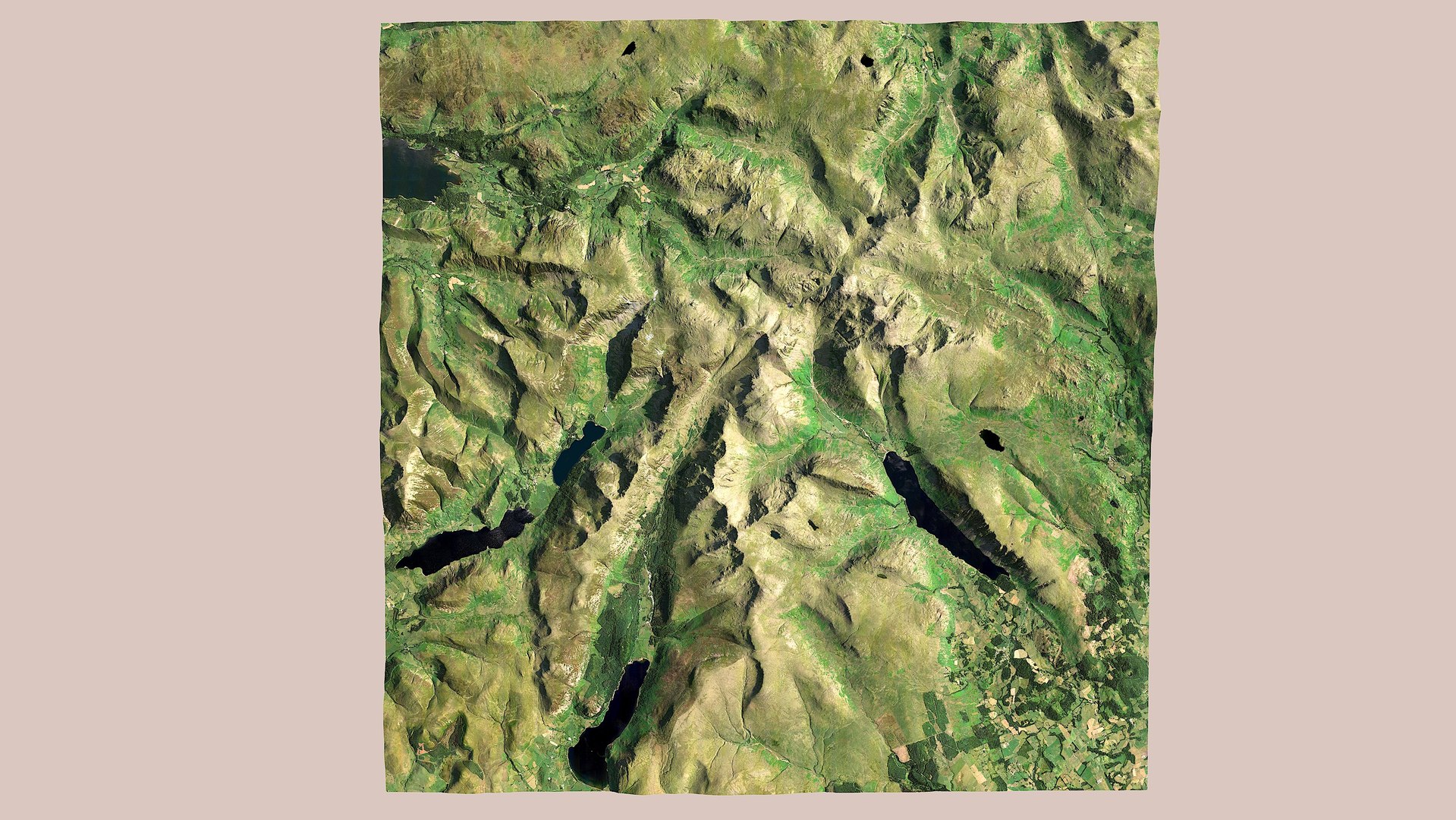 3D Model British Mountains - TurboSquid 2159283