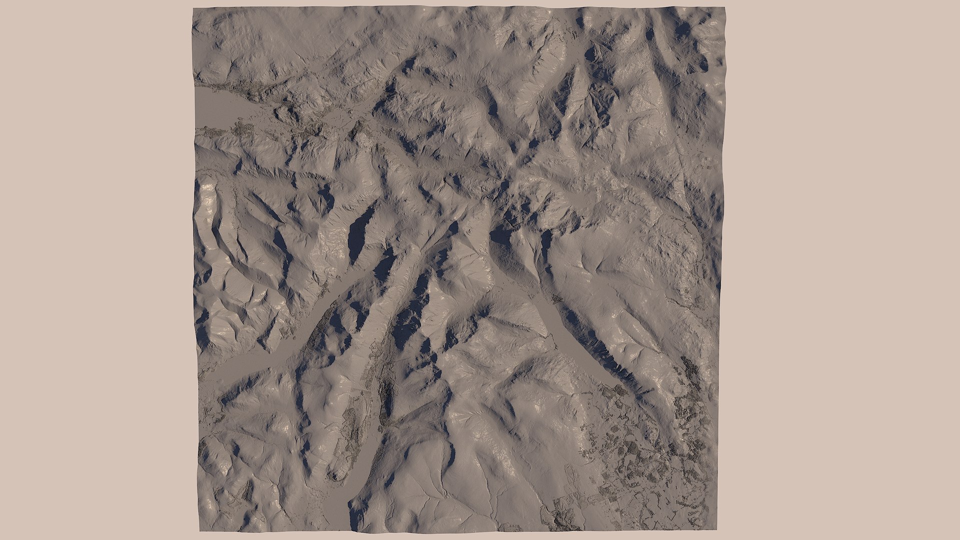 3D Model British Mountains - TurboSquid 2159283