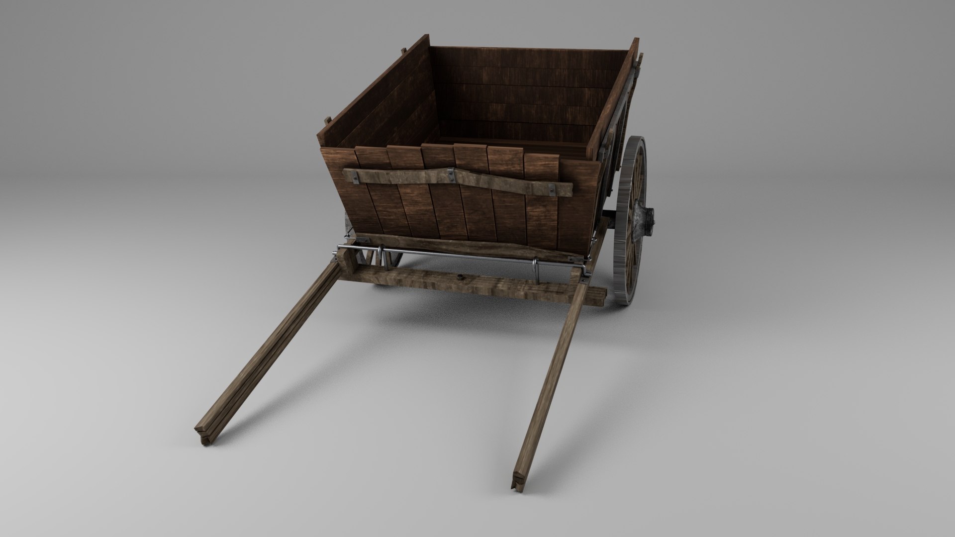 Donkey Cart Martin Model - TurboSquid 2173136