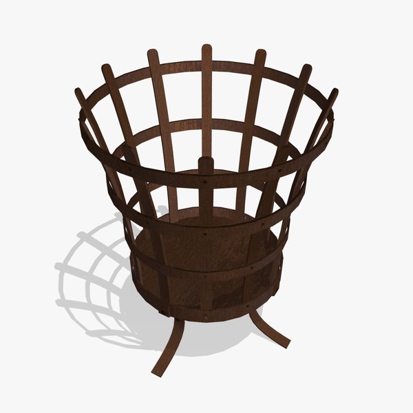 3d medieval brazier model