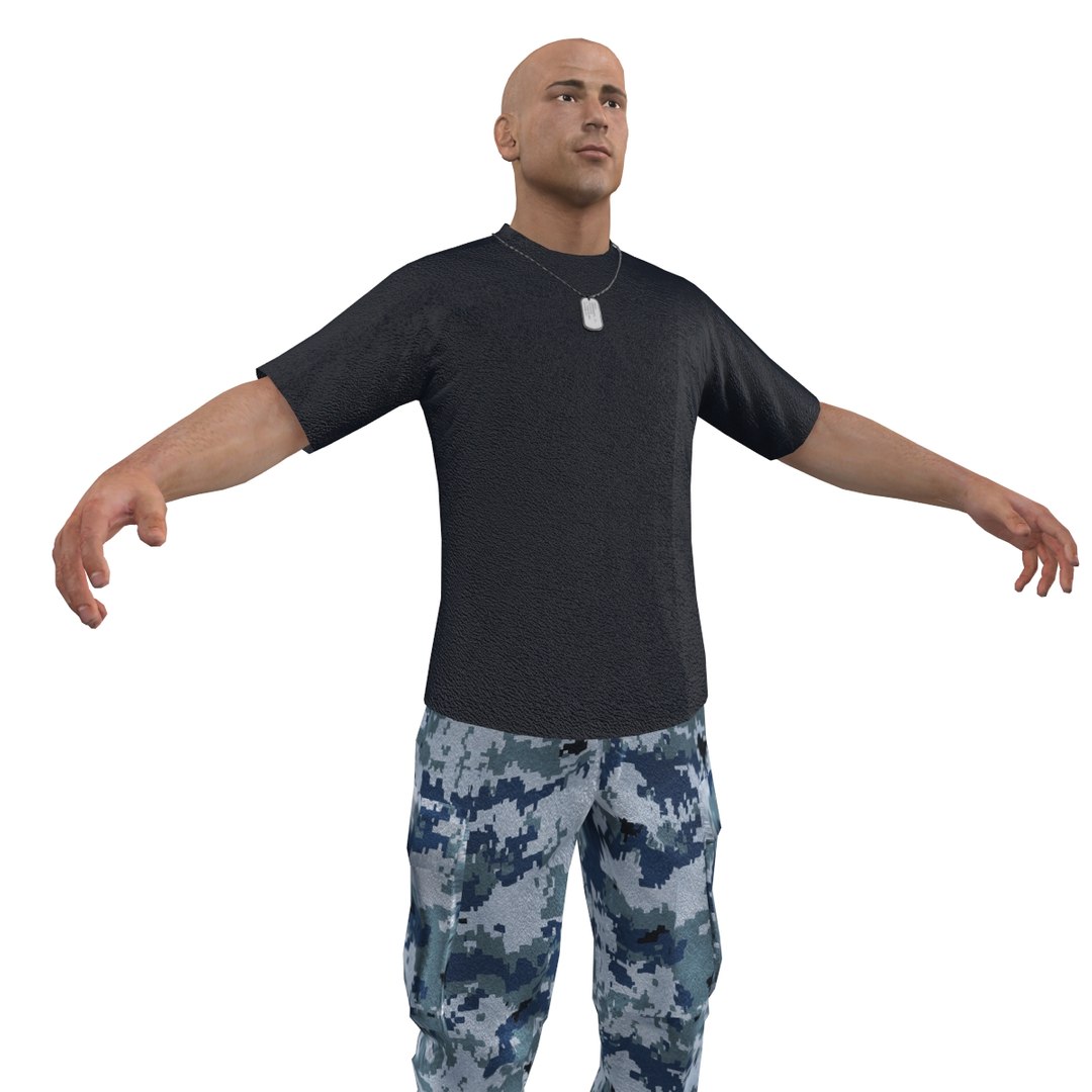 3ds Max Base Soldier