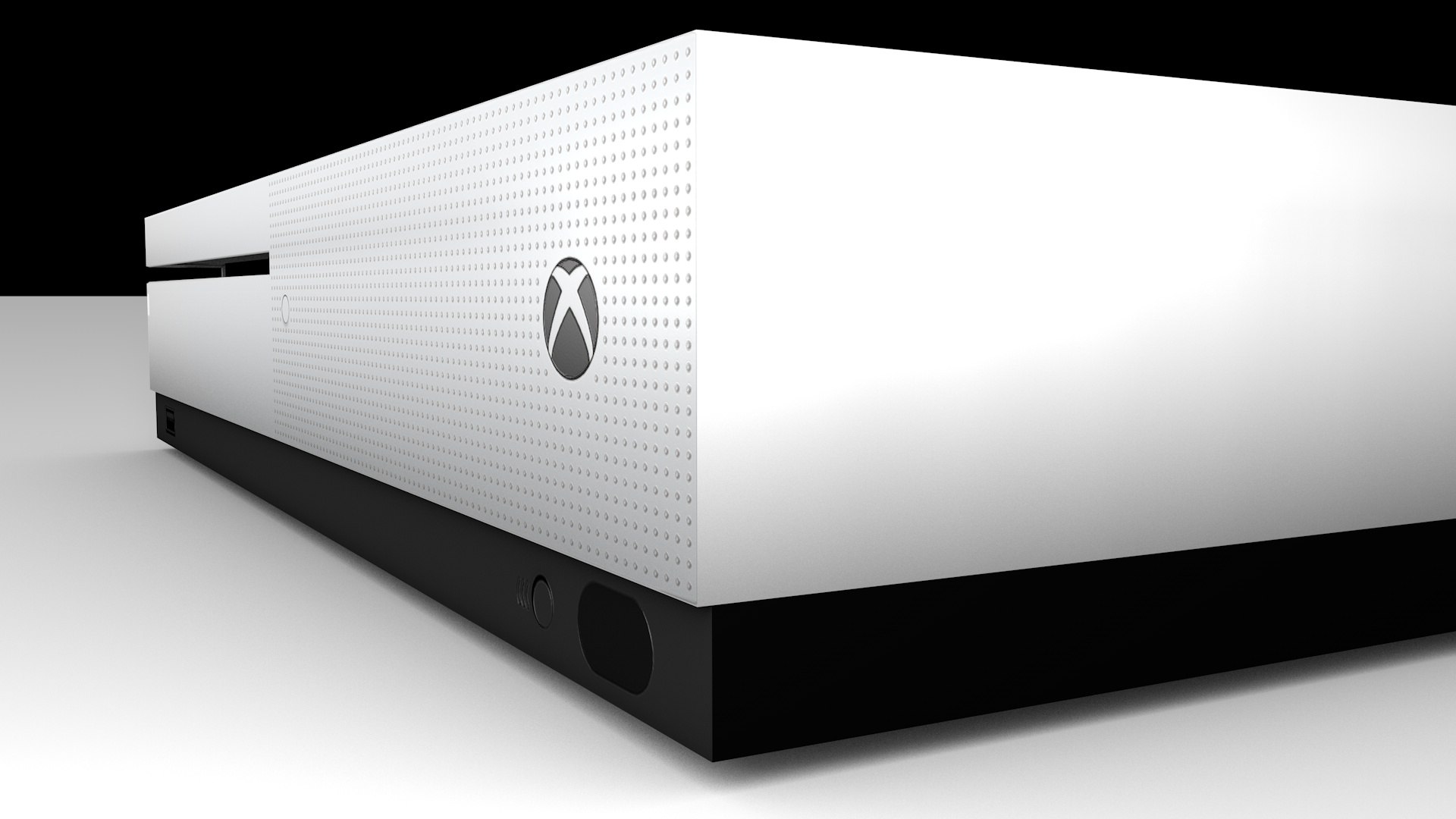 xbox s 3d model