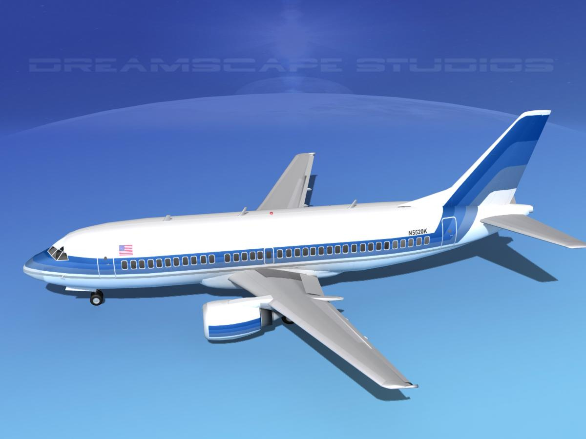 3d boeing 737 737-300 model
