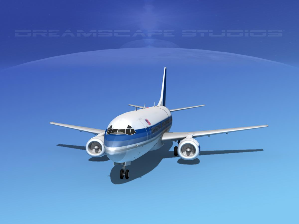 3d boeing 737 737-300 model
