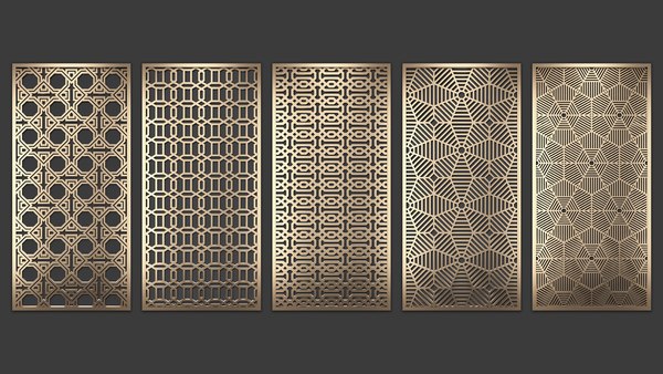 3D decorative panel model - TurboSquid 1518652