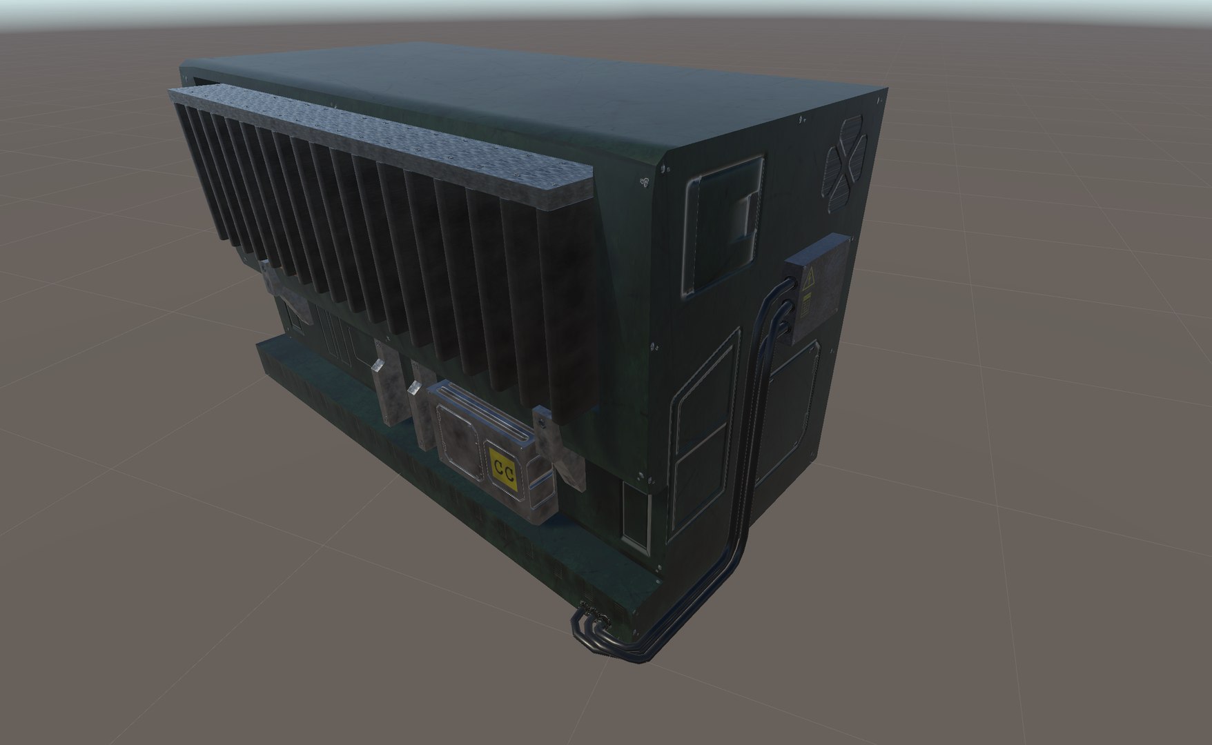 Power Generator Utility Box Model - TurboSquid 2075609