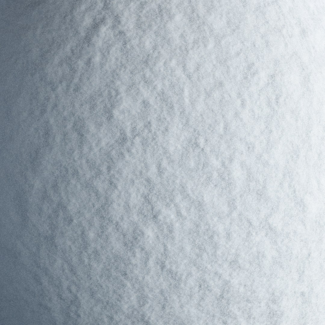3D Model Procedural Snow Shader V01 Distribution Of Snow Through Layers ...