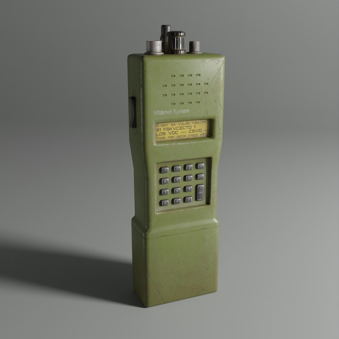 Radio 3D Model - TurboSquid 2025137