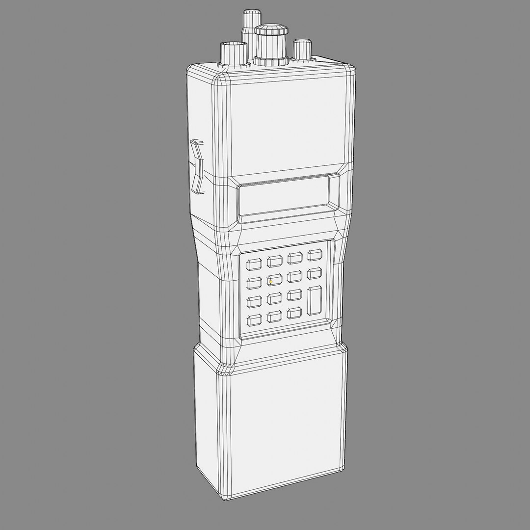 Radio 3D Model - TurboSquid 2025137