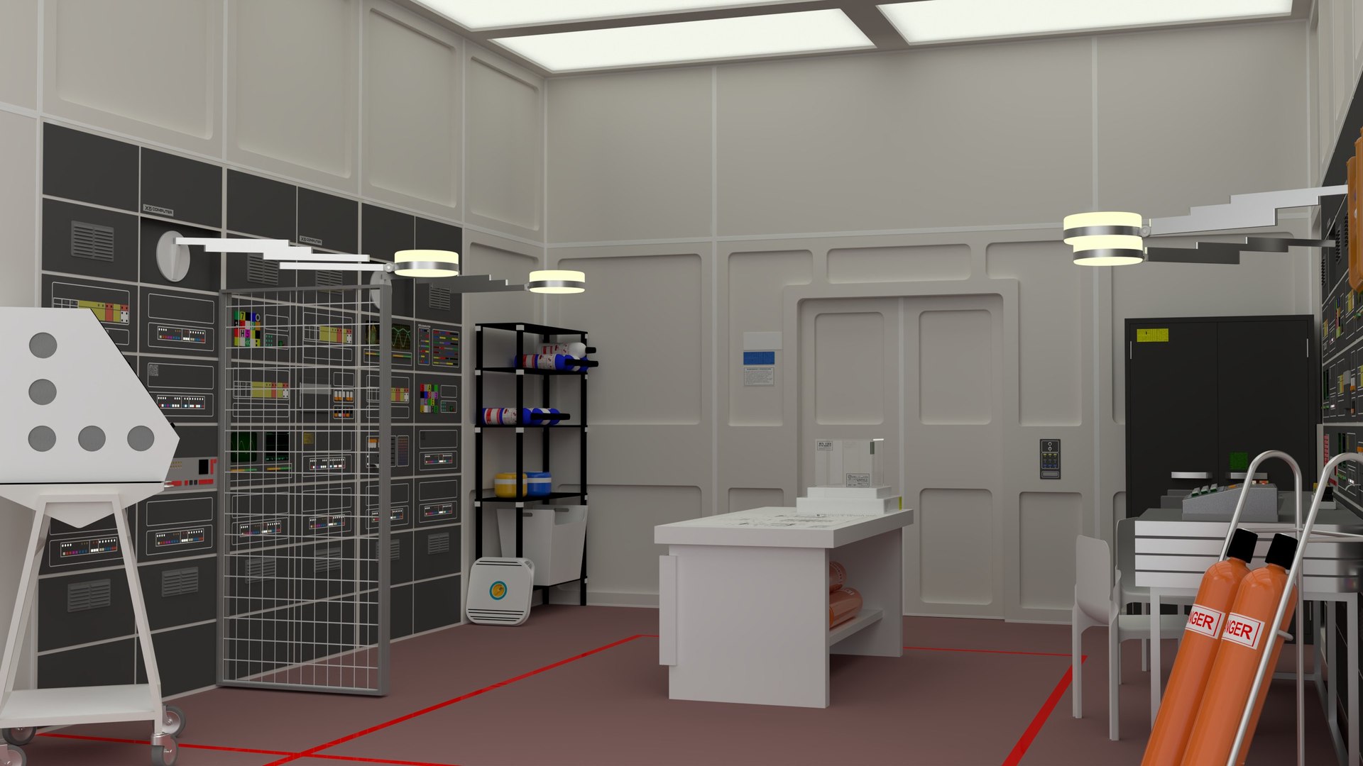 Techlab 5 3D Model - TurboSquid 2182599