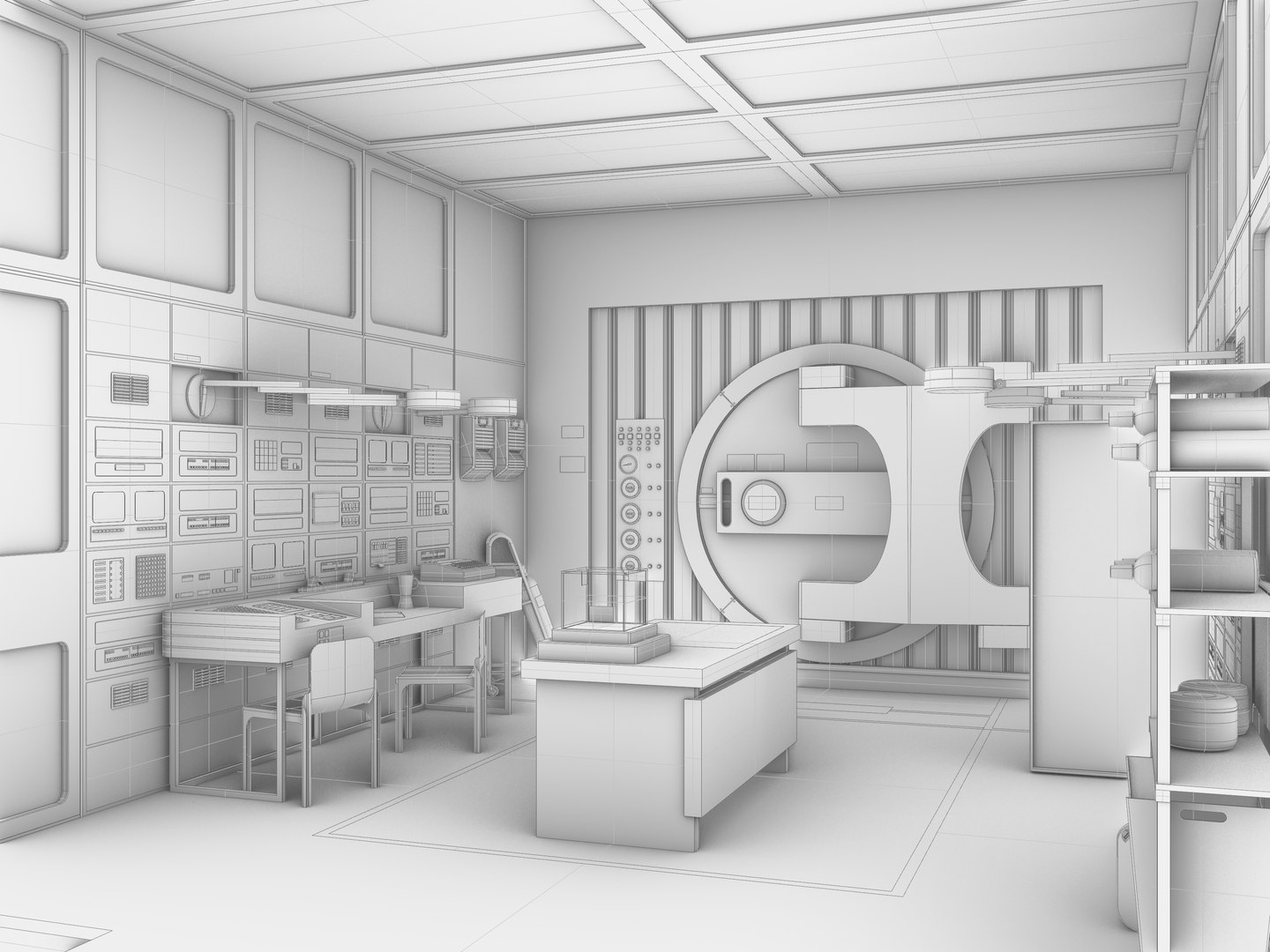 Techlab 5 3D Model - TurboSquid 2182599