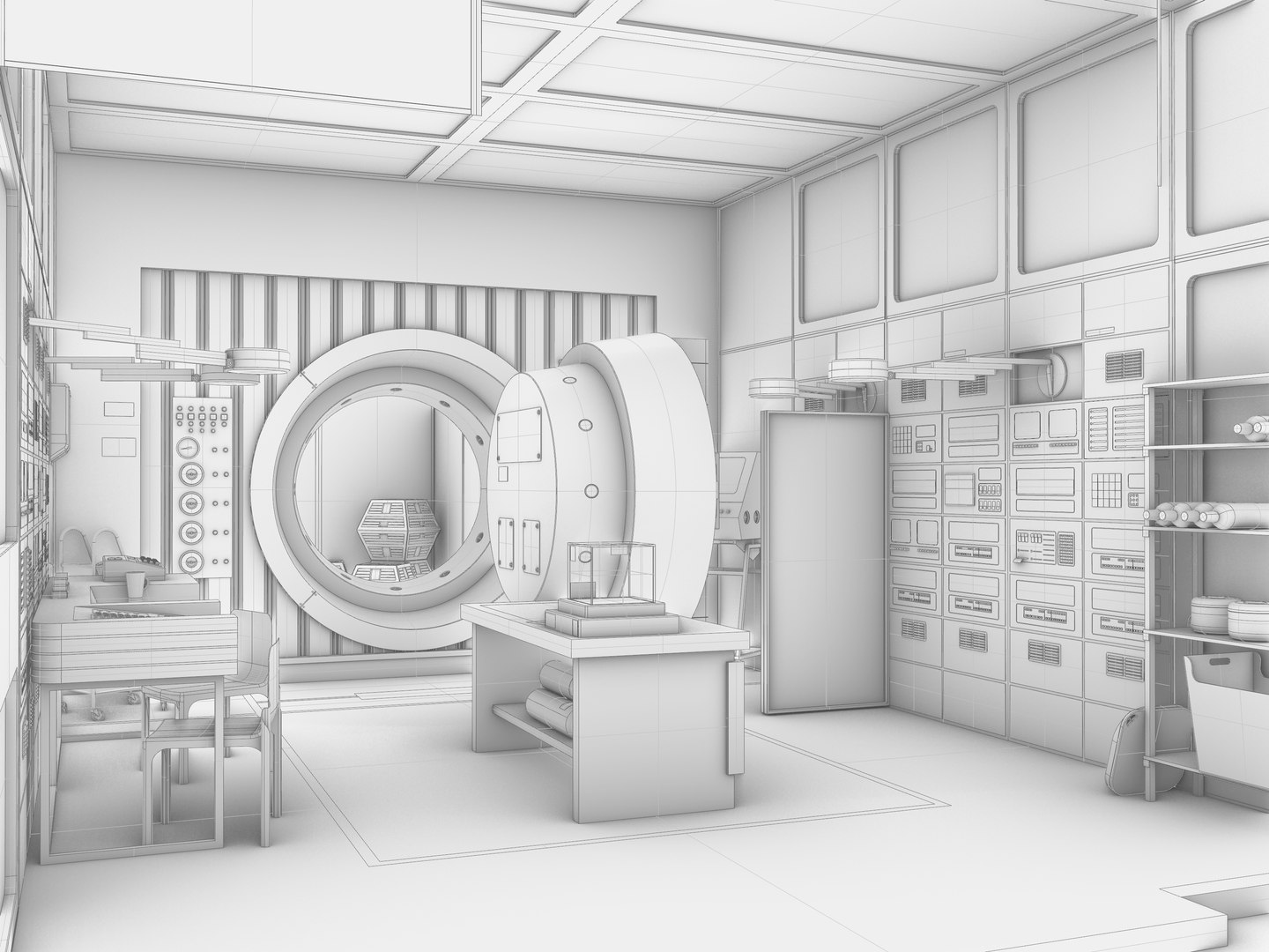 Techlab 5 3D Model - TurboSquid 2182599