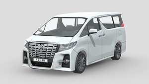 3D Alphard Models - Browse & Download Formats - TurboSquid