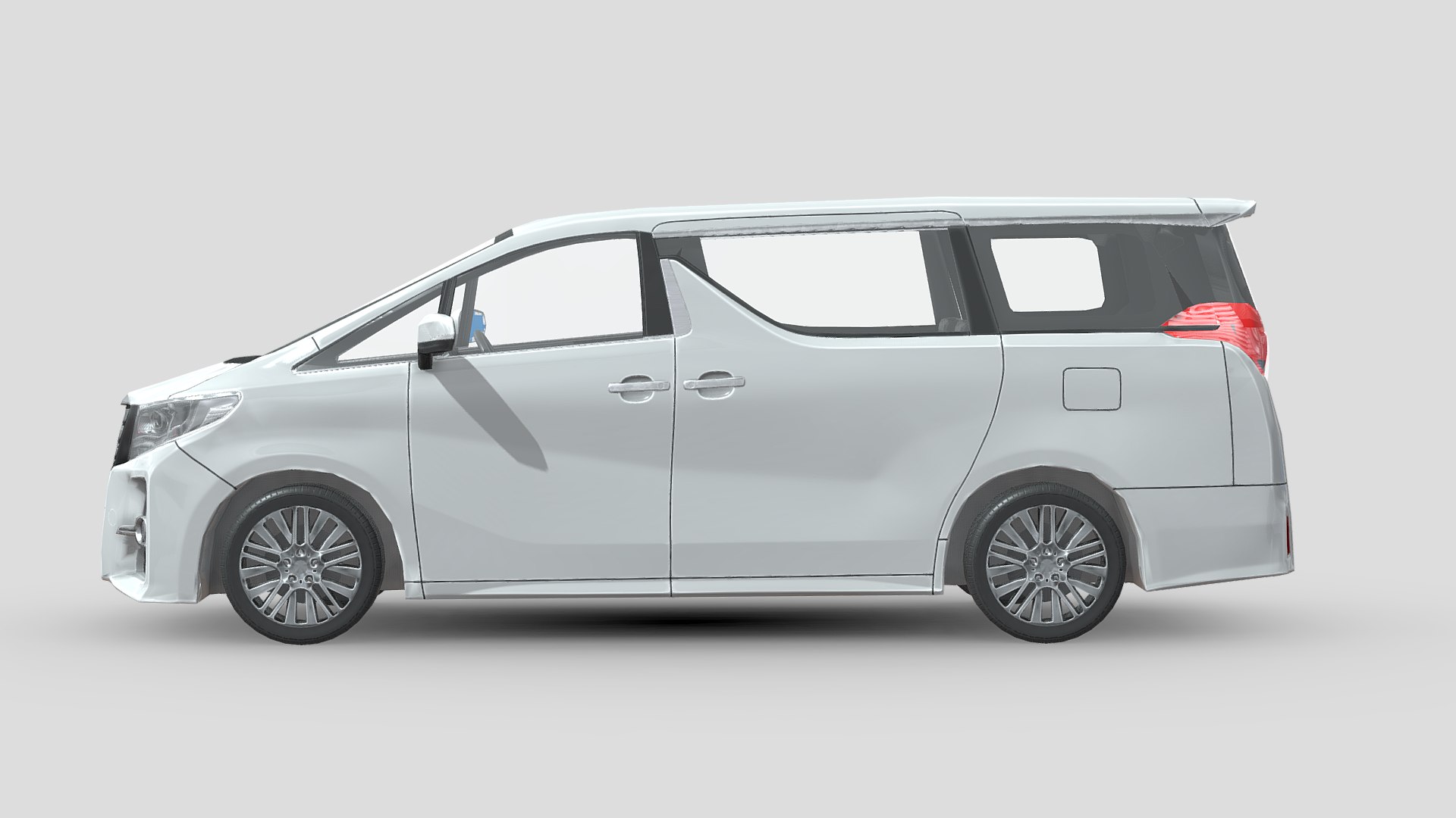 Toyota Alphard 2015 3D Model - TurboSquid 2161118