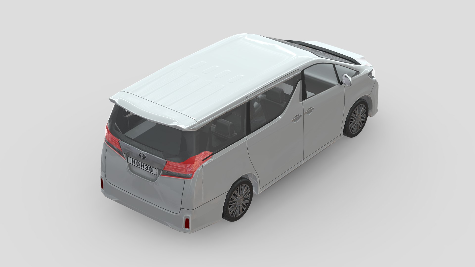 Toyota Alphard 2015 3D Model - TurboSquid 2161118