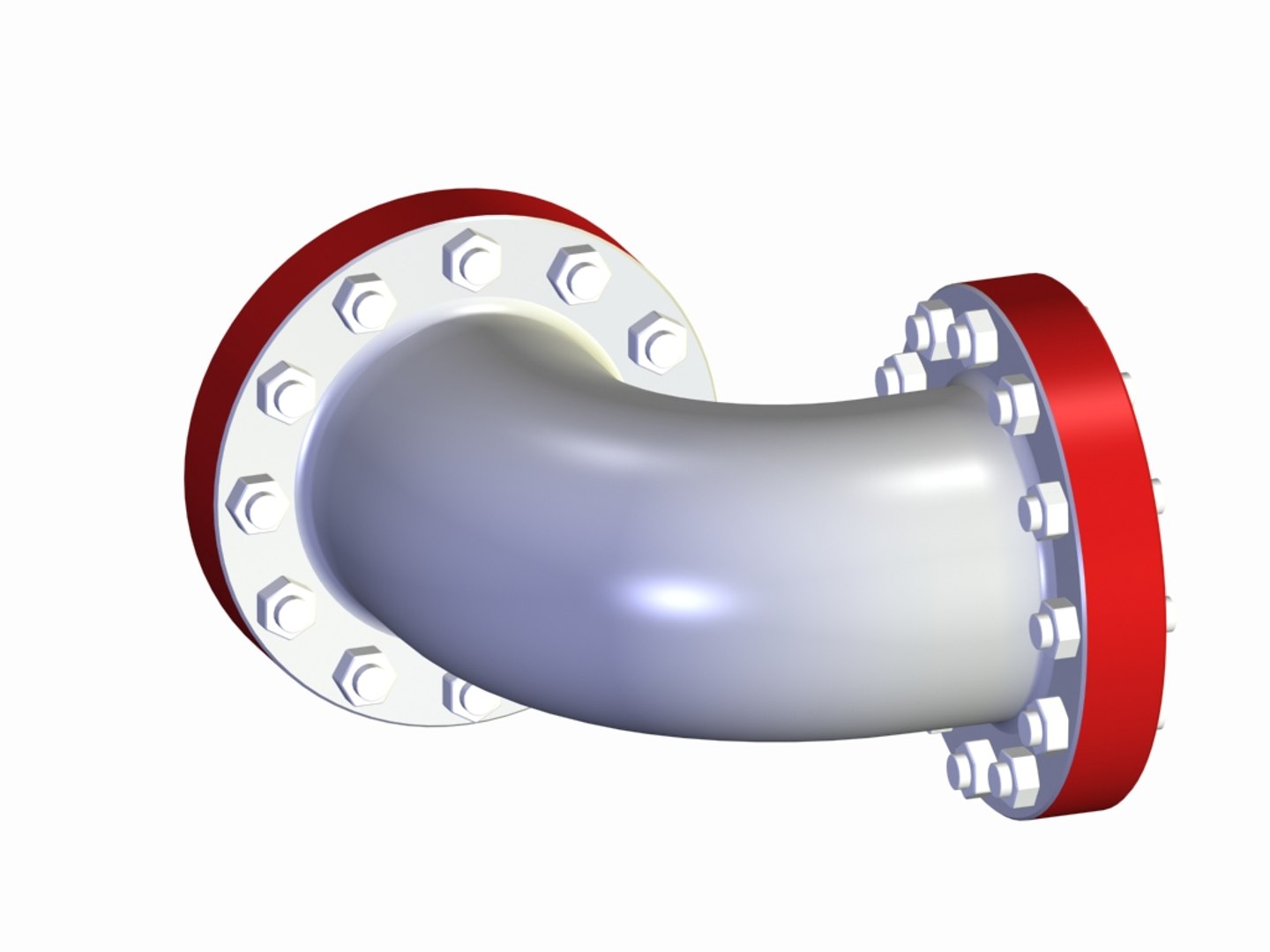 3ds Max Pipe 90 Bend Short