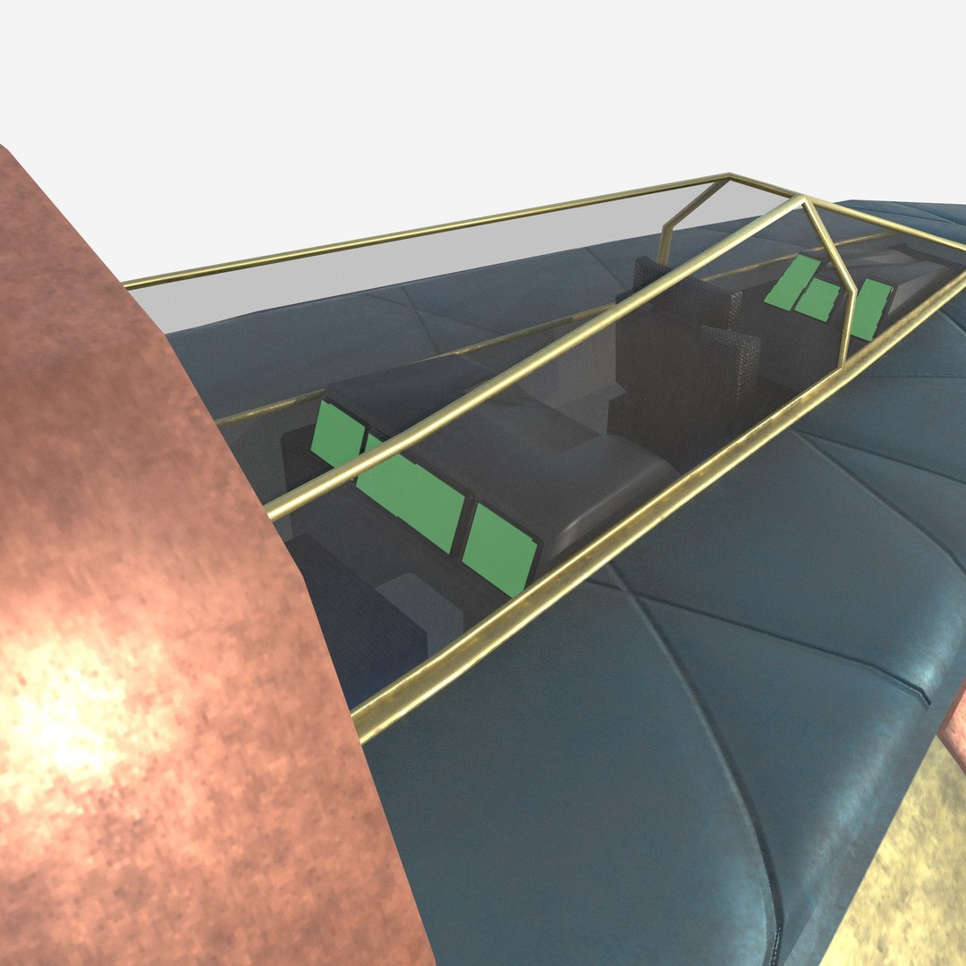 Glider Goauld 3D Model - TurboSquid 2186109