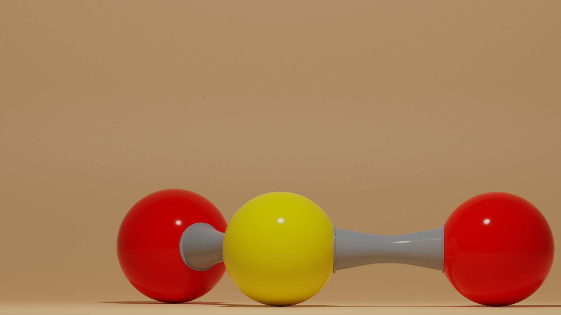 Sulfur Dioxide Molecule SO2 3D Model - TurboSquid 1721668