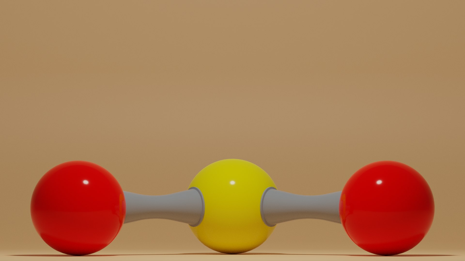 Sulfur Dioxide Molecule SO2 3D Model - TurboSquid 1721668