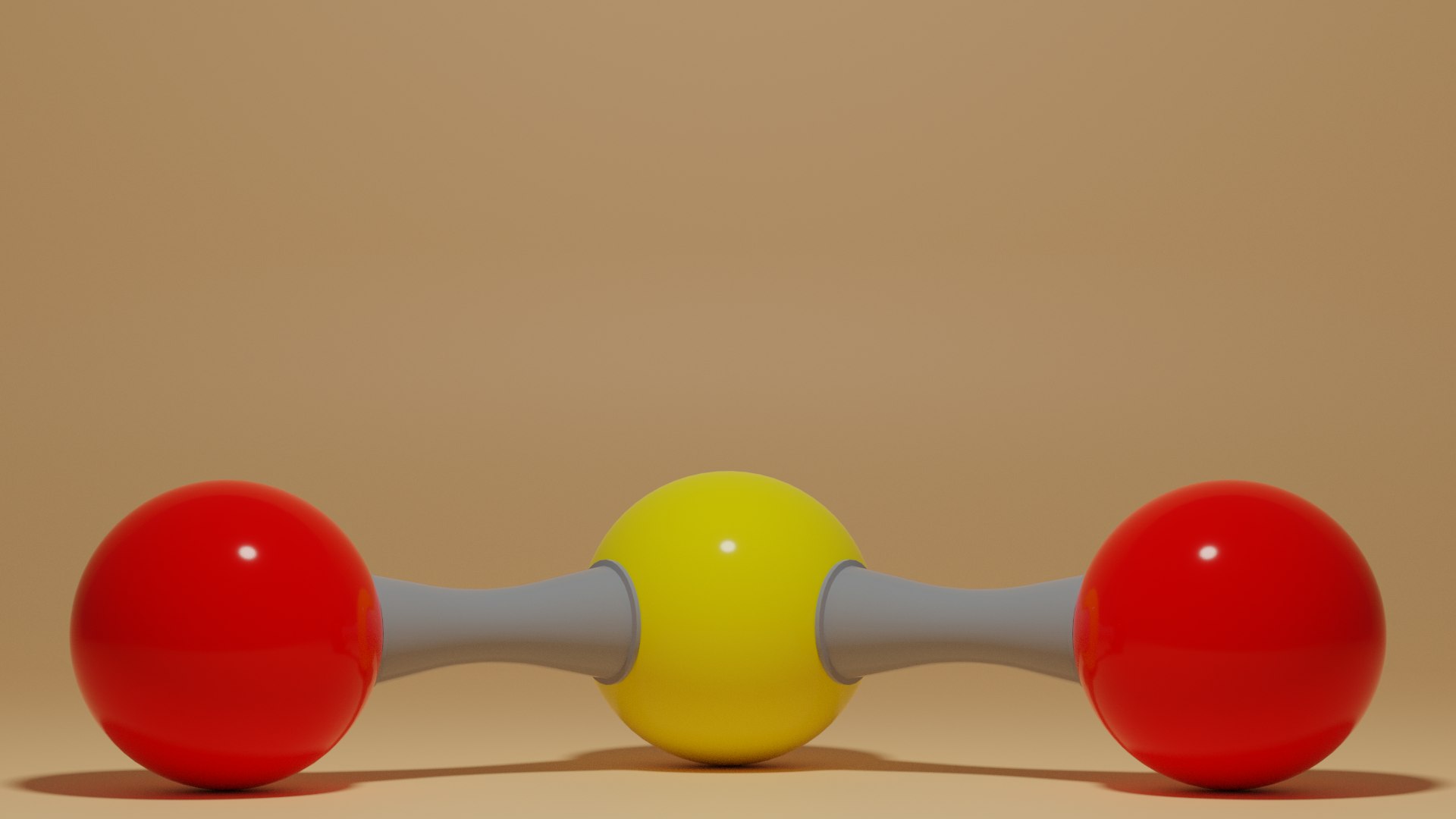 Sulfur Dioxide Molecule SO2 3D Model - TurboSquid 1721668