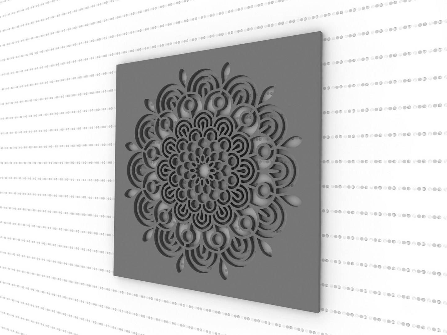 Mandala Cnc 3D Model - TurboSquid 1583438