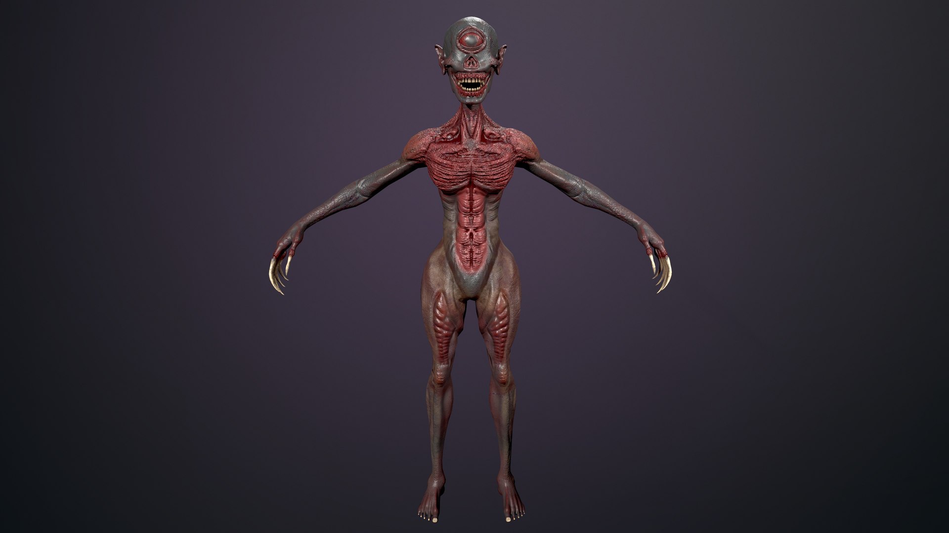 Ghoul 3D Model - TurboSquid 1922393