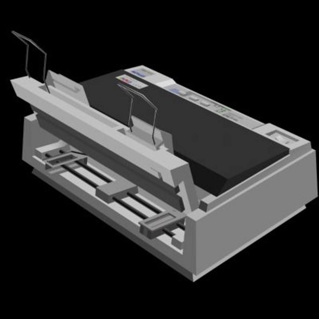 3d Model Epson Printer