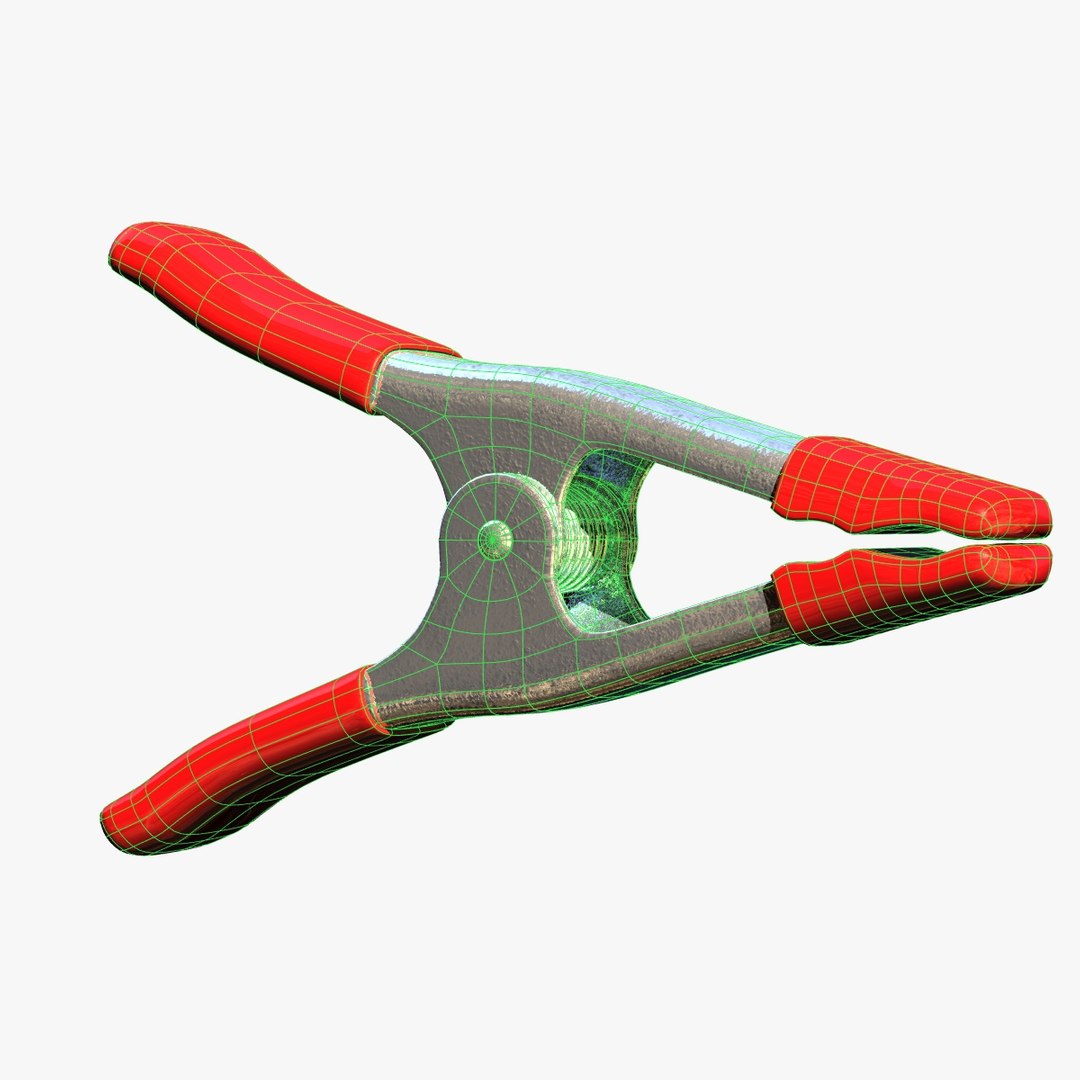 3D clamp - TurboSquid 1401017