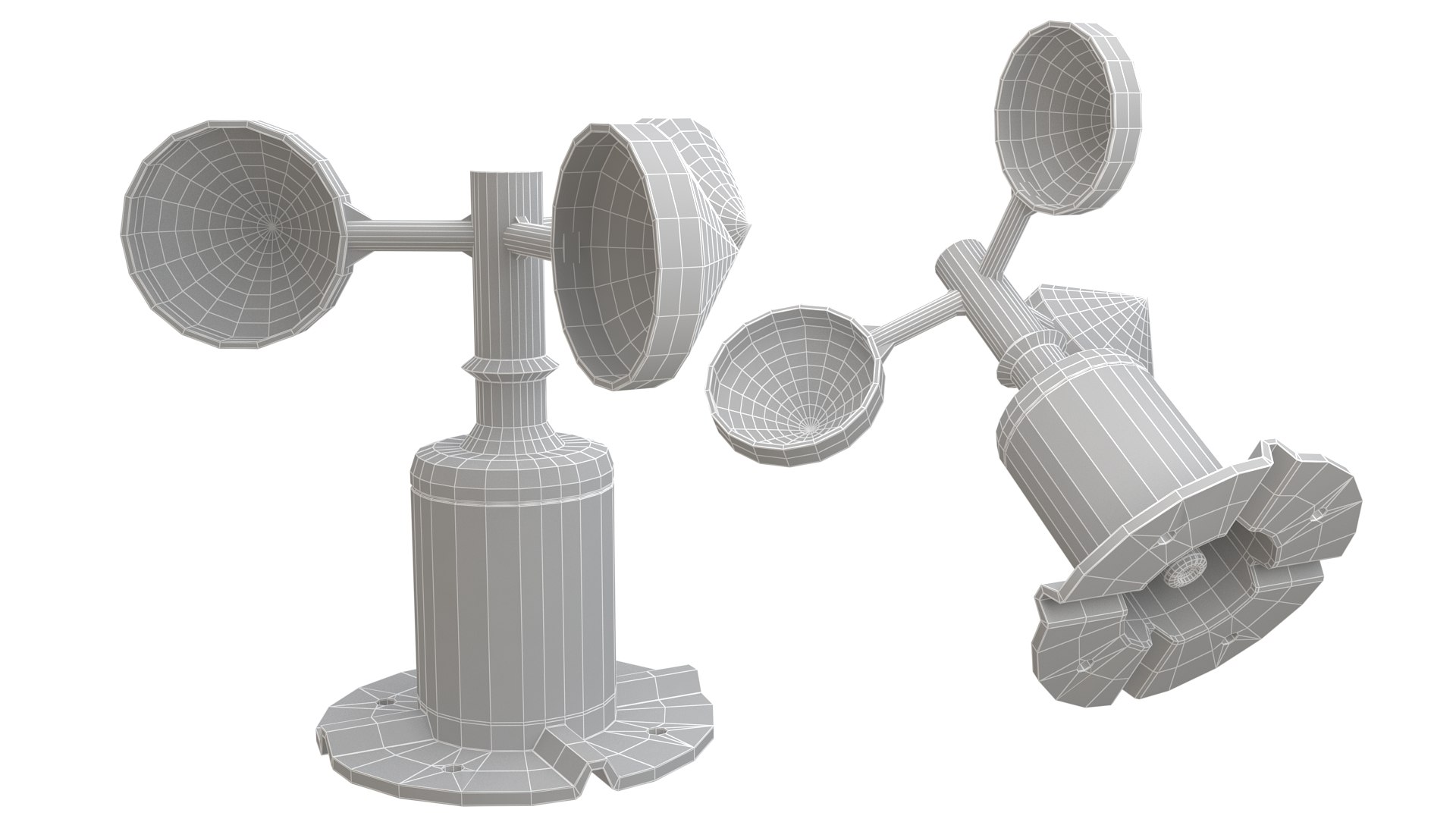 Wind Direction Transmitter 3D Model - TurboSquid 1689377