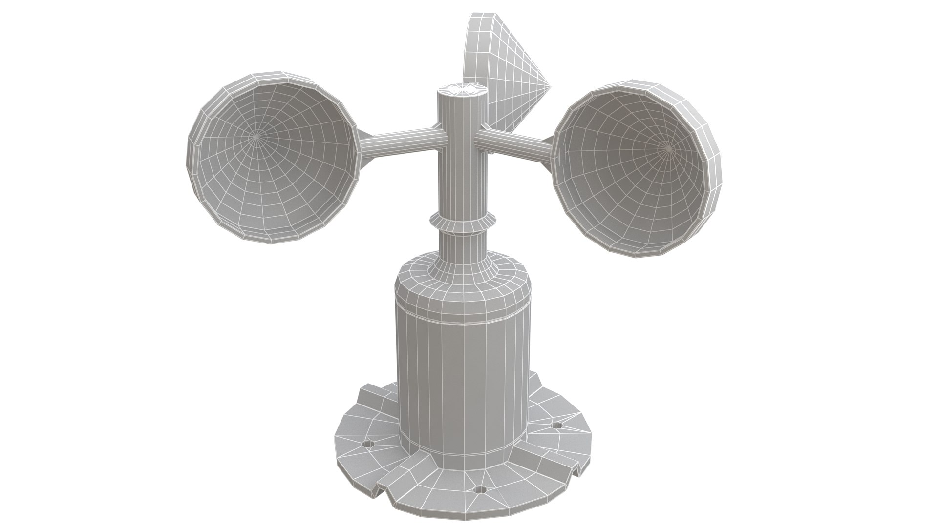 Wind Direction Transmitter 3D Model - TurboSquid 1689377