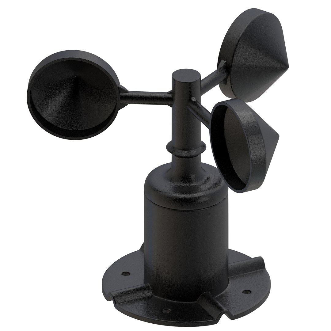 Wind direction transmitter 3D model - TurboSquid 1689377