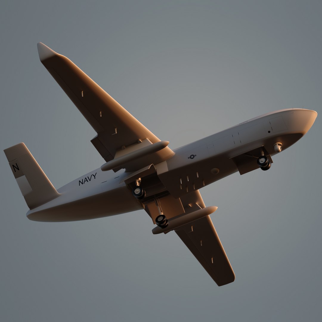 3D Unmanned Tanker Drone - TurboSquid 1712020