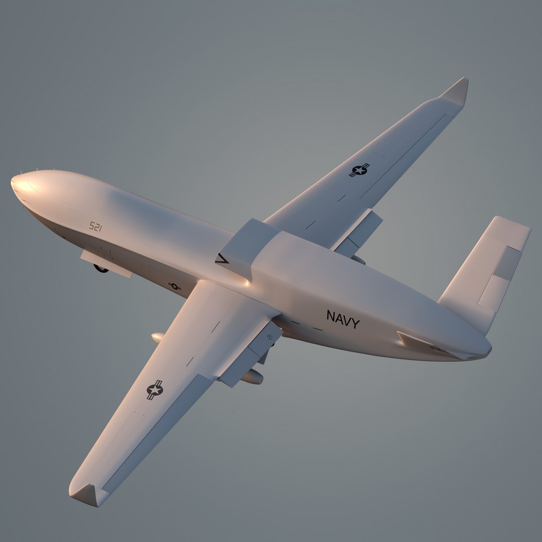 3D Unmanned Tanker Drone - TurboSquid 1712020