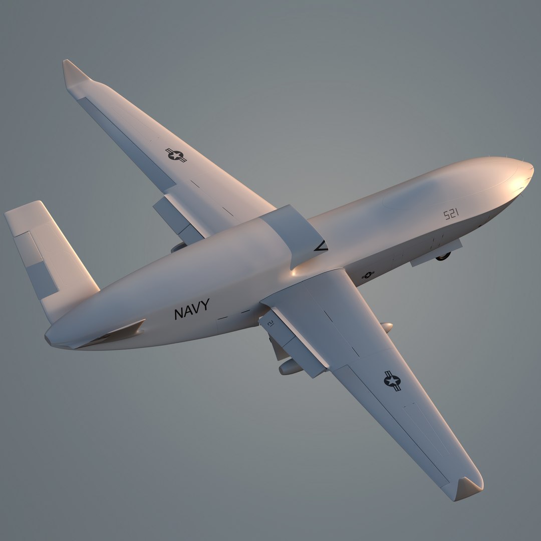 3D Unmanned Tanker Drone - TurboSquid 1712020