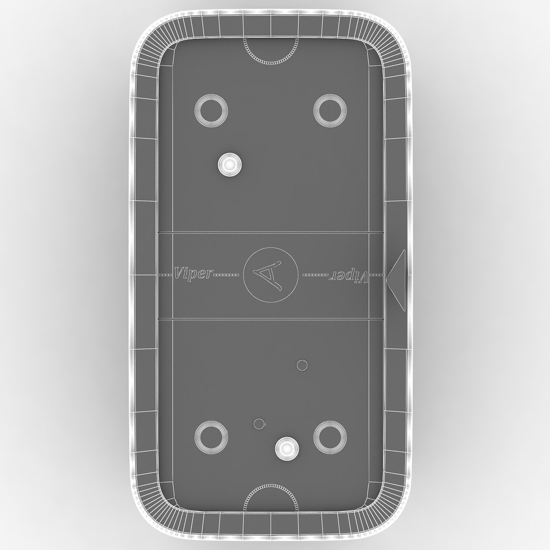 Air Hockey Table 3d Model