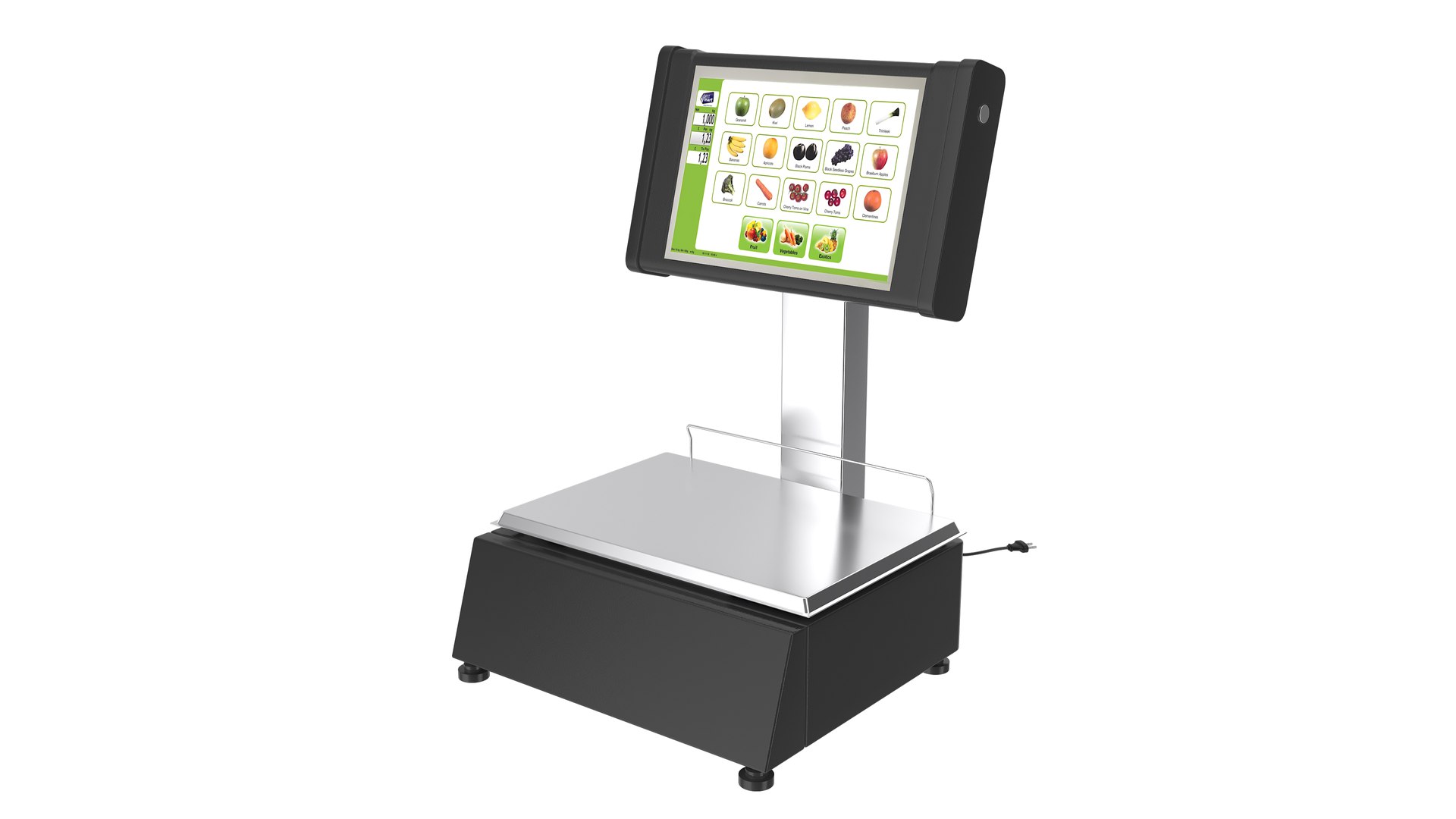 3D Self Service Counter Scales Model - TurboSquid 2285224