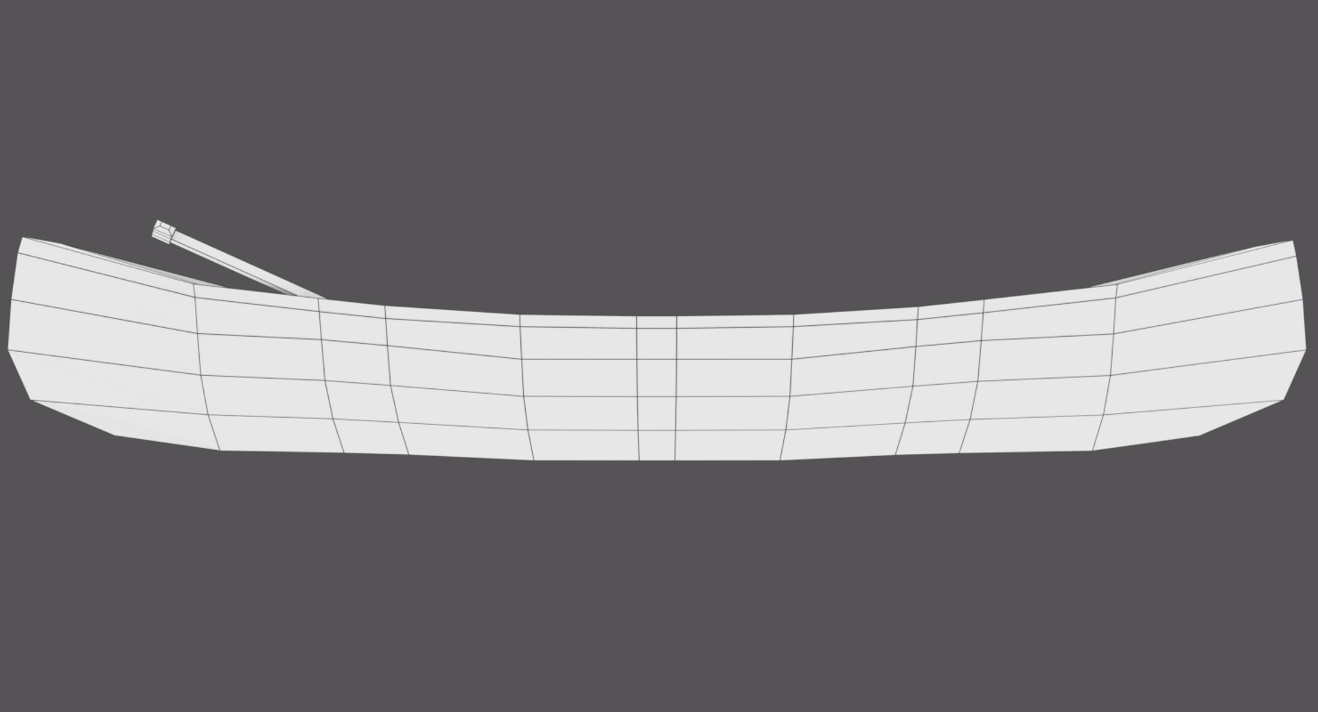 Cartoon Canoe Model - TurboSquid 1320751