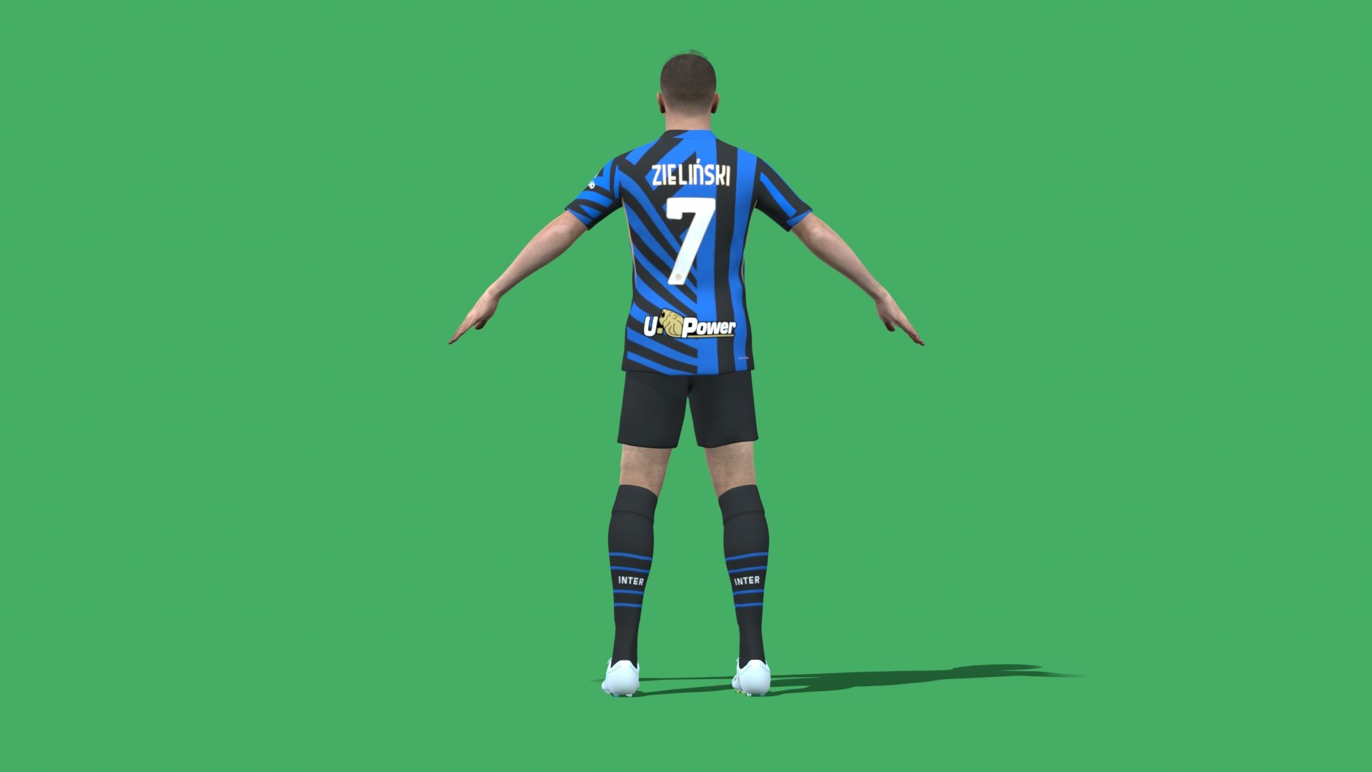 3D Model 3D Rigged Piotr Zielinski Inter Milan 2025 - TurboSquid 2367138