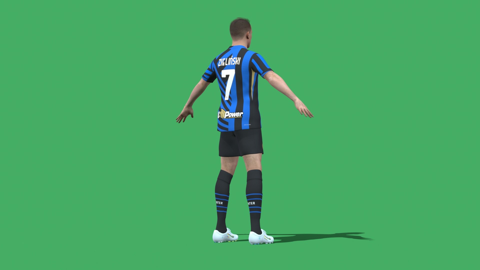 3D Model 3D Rigged Piotr Zielinski Inter Milan 2025 - TurboSquid 2367138