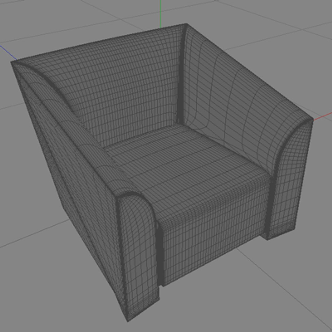 3d Model Of Mb1 Chair Design