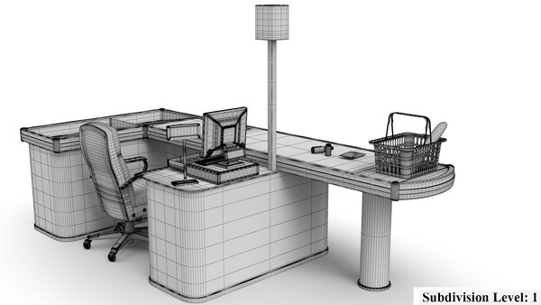 3D real supermarket - TurboSquid 1492066