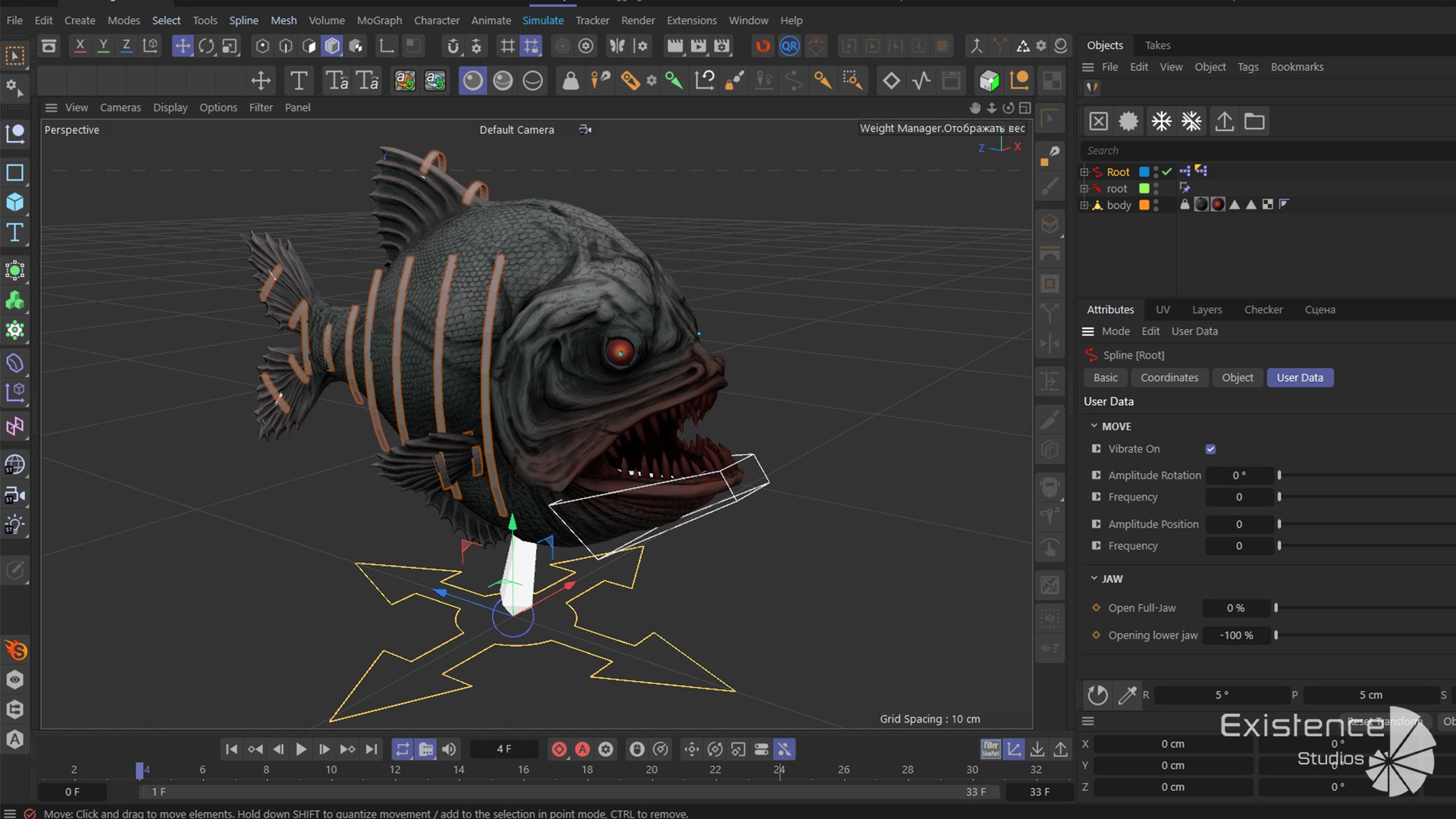 The Piranha - Low Poly Fish - Ocean Predator - Pirana 3d Model Art By ...