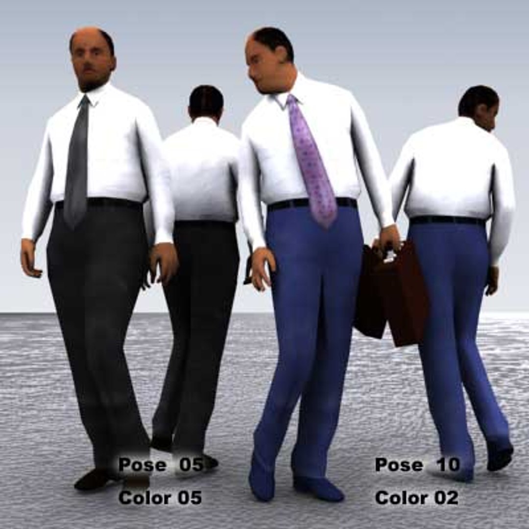 Male Man People 3d Model