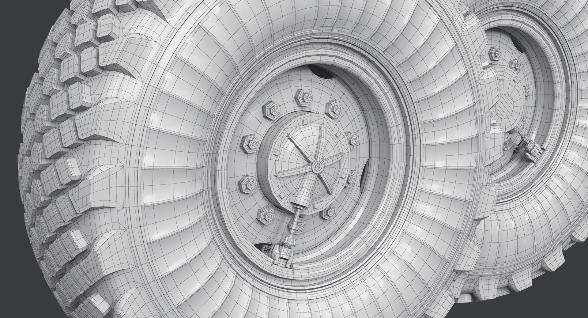 3D wheels military model - TurboSquid 1149790