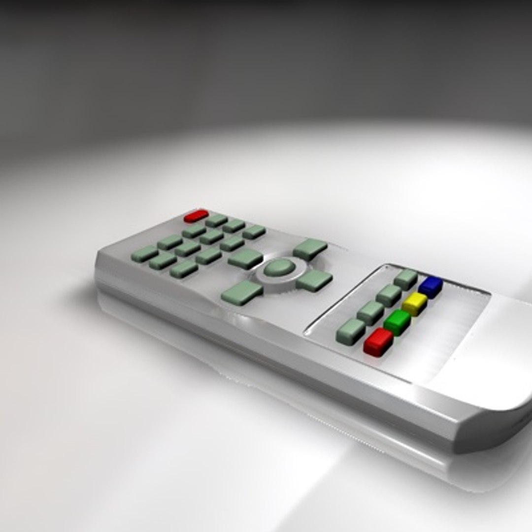 3ds Max Simple Tv Remote