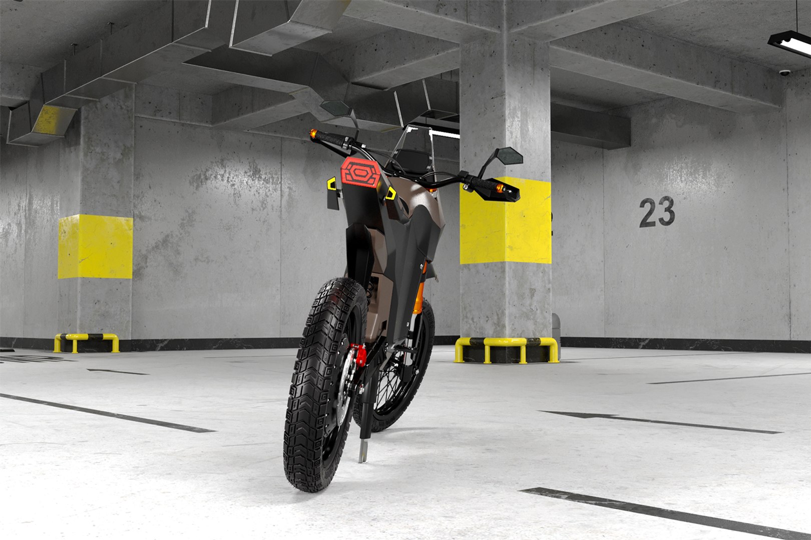 3D Modern Electric Motorcycle High Poly Model - TurboSquid 1778022