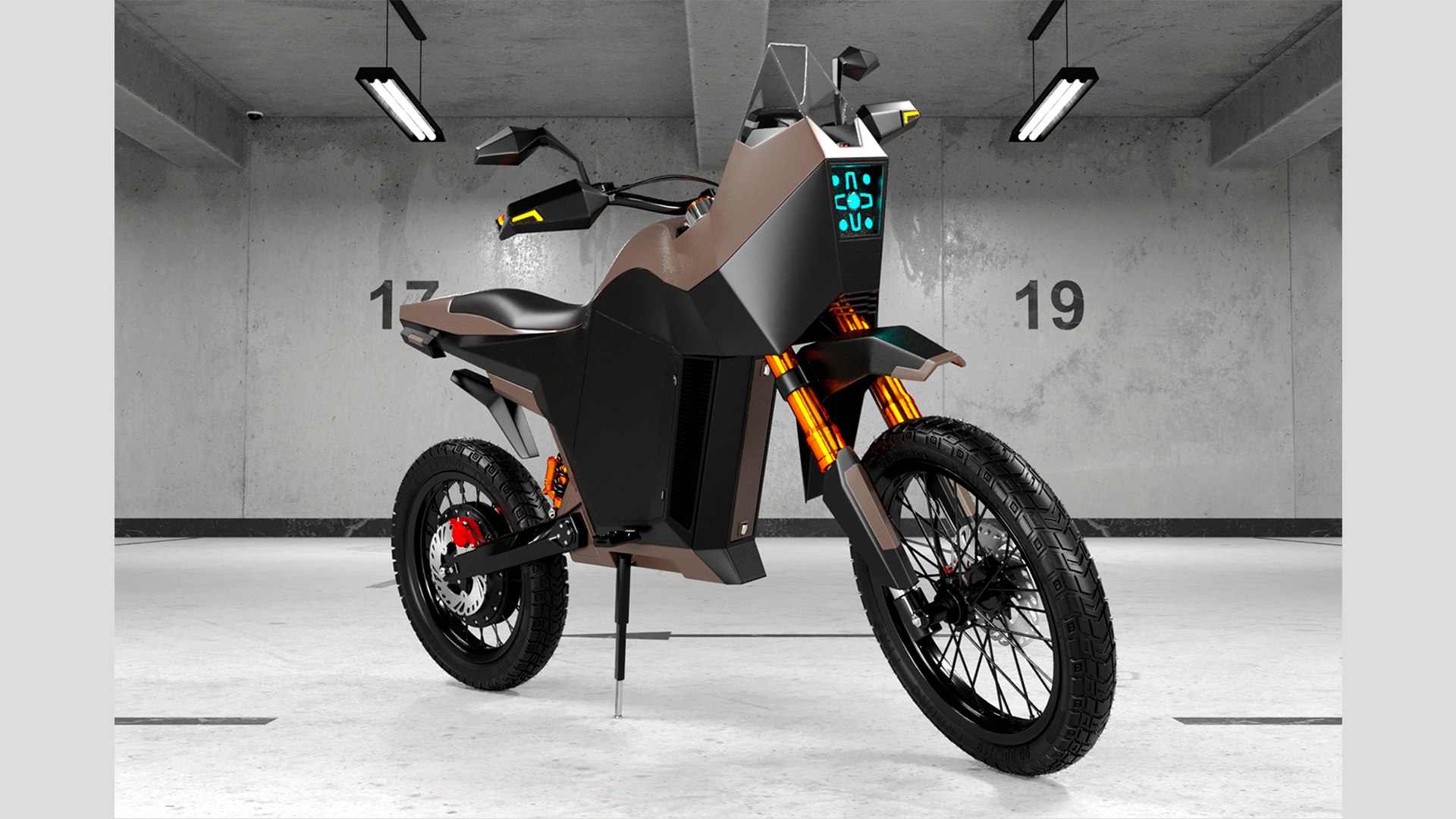 3D Modern Electric Motorcycle High Poly Model - TurboSquid 1778022