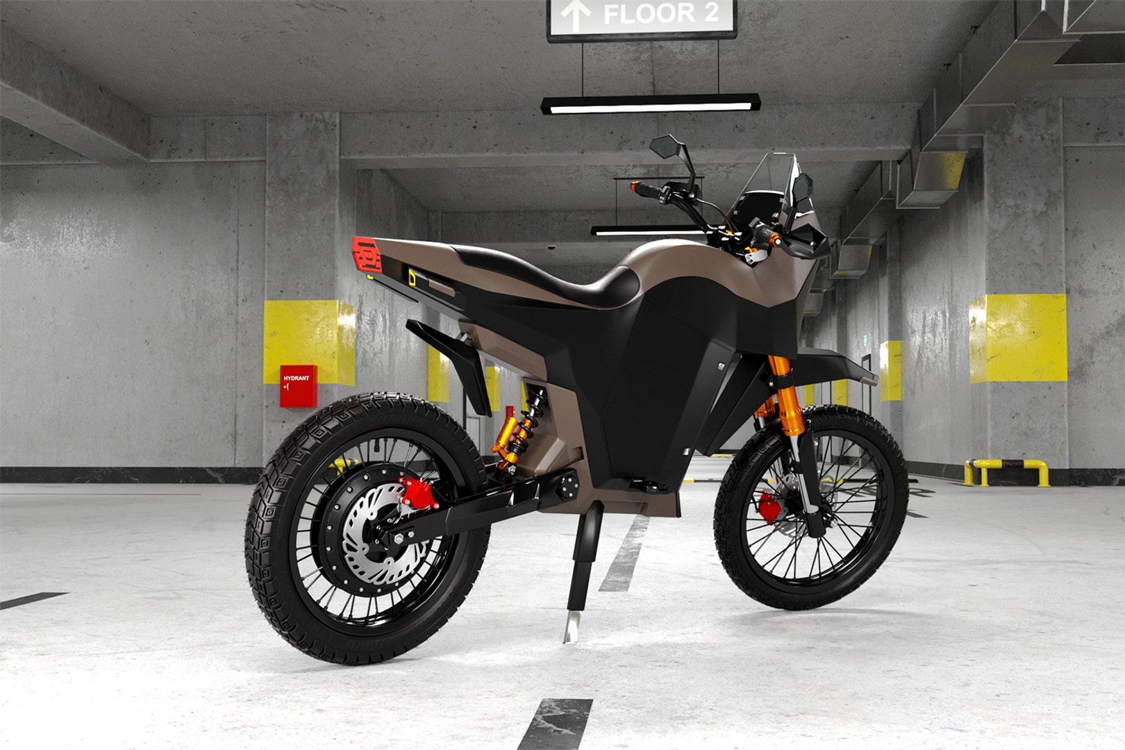 3D Modern Electric Motorcycle High Poly Model - TurboSquid 1778022